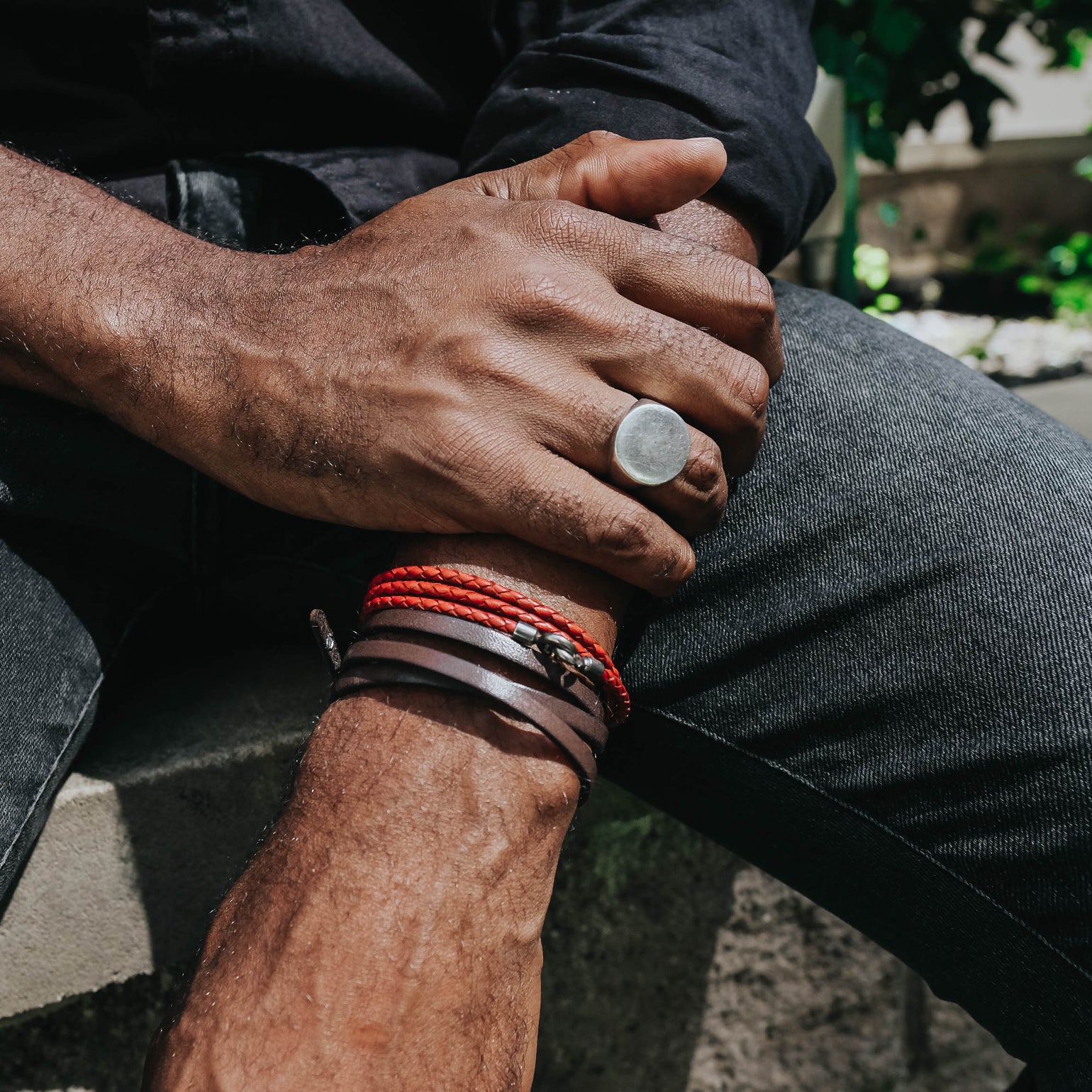 Sterling Silver Basic Signet Ring – Degs & Sal