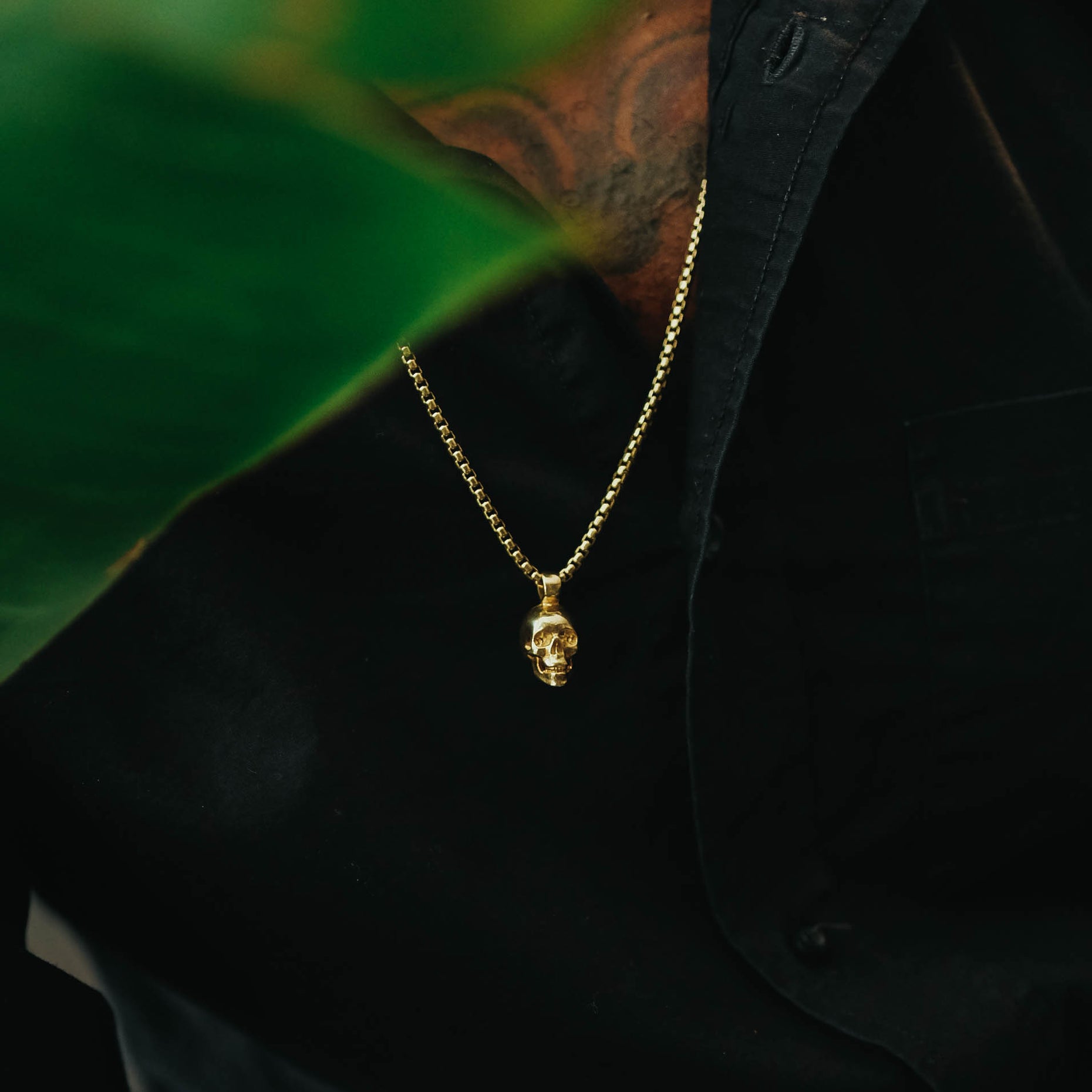 Gold Skull Necklace – Degs & Sal