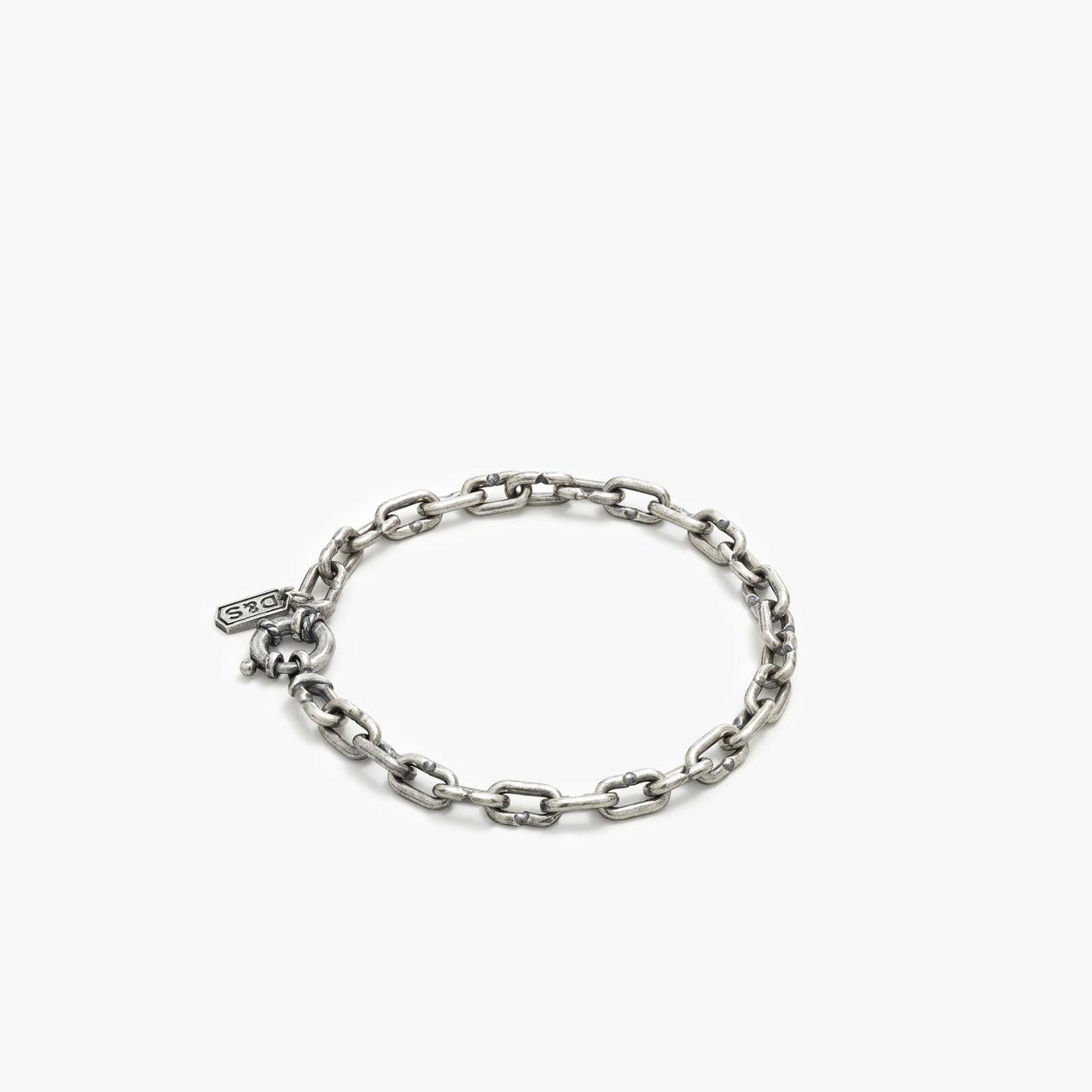 Sterling Silver Lock Chain Bracelet – Degs & Sal